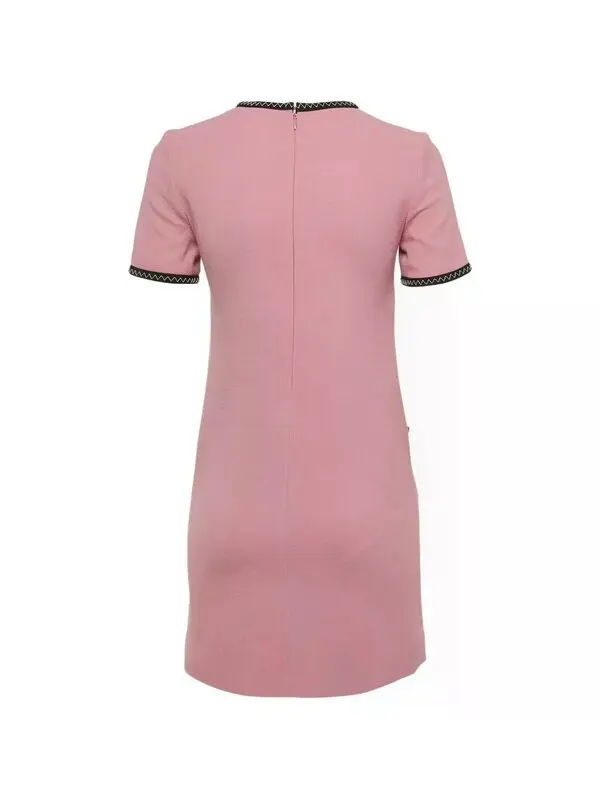 Moschino Contrast-trim Mini Dress