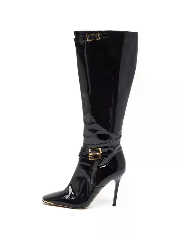 JIMMY CHOO Sheila Buckled Knee-length Boots