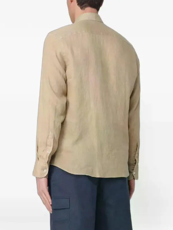 COLMAR Button-down Linen Shirt