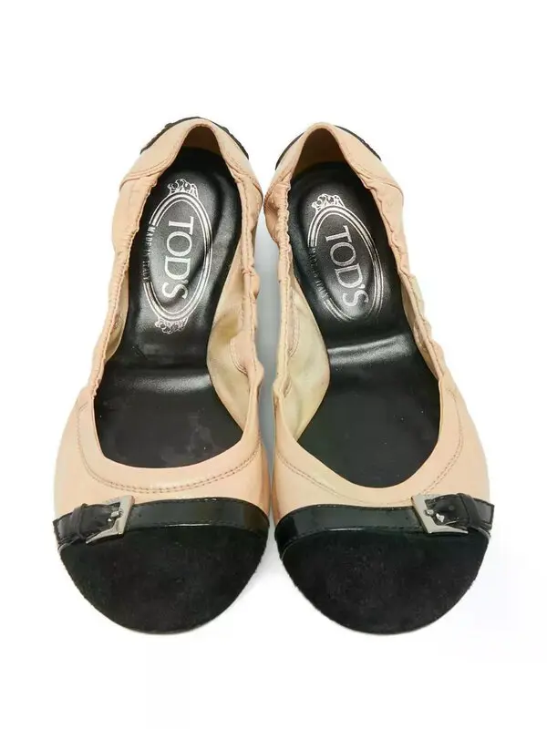 TOD'S Buckled Ballet Flats