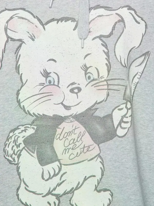 Moschino Cotton Bunny-print Hoodie