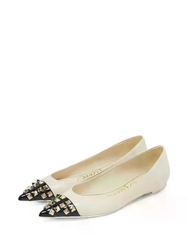 Valentino Garavani Rockstud Pointed Ballet Flats