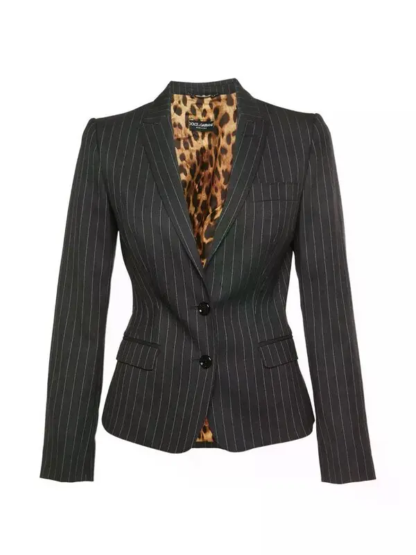 Dolce & Gabbana Pinstripe Single-breasted Blazer