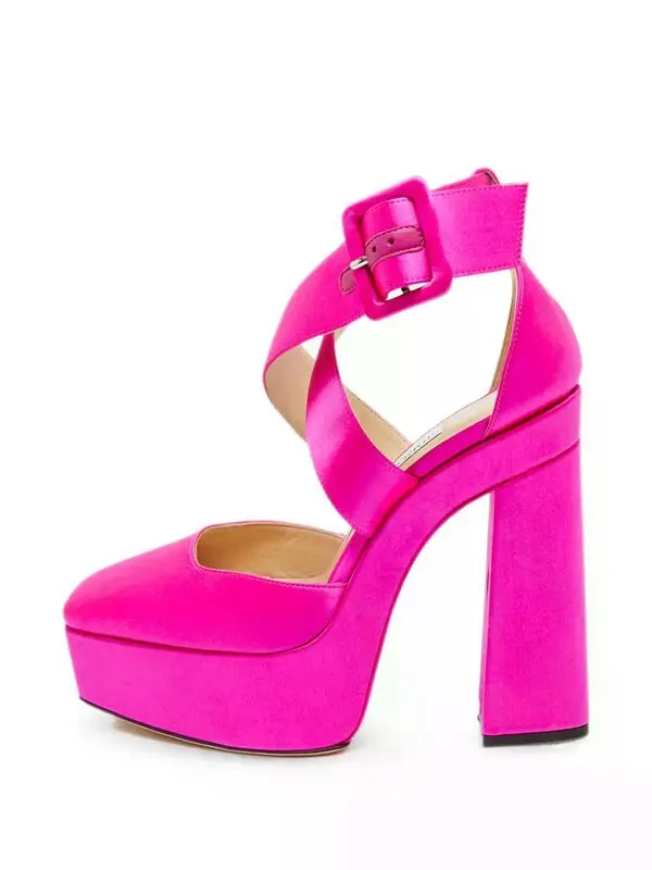 JIMMY CHOO Gaia Buckle Pumps
