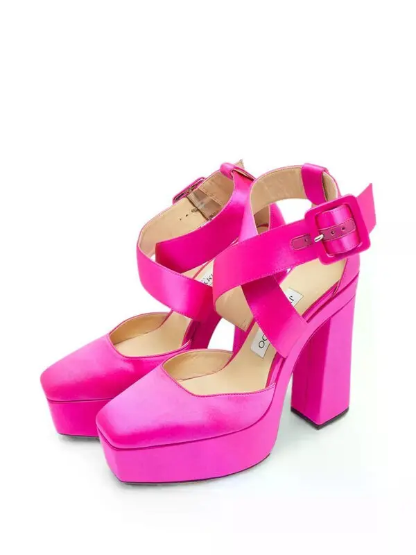 JIMMY CHOO Gaia Buckle Pumps
