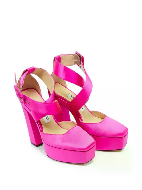 JIMMY CHOO Gaia Buckle Pumps