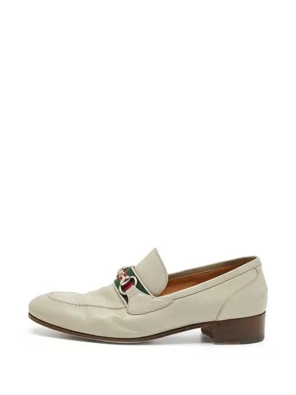 Gucci Horsebit Web Loafers
