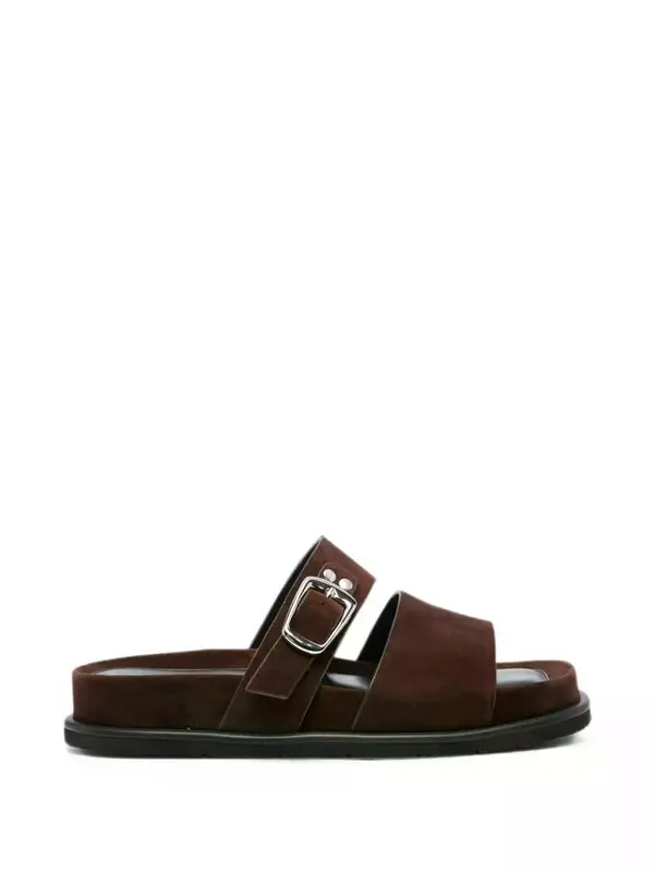 ADRIANNA FERETTI Suede Buckle-fastening Sandals