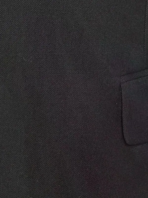 Saint Laurent Paris Single-breasted Wool Blazer