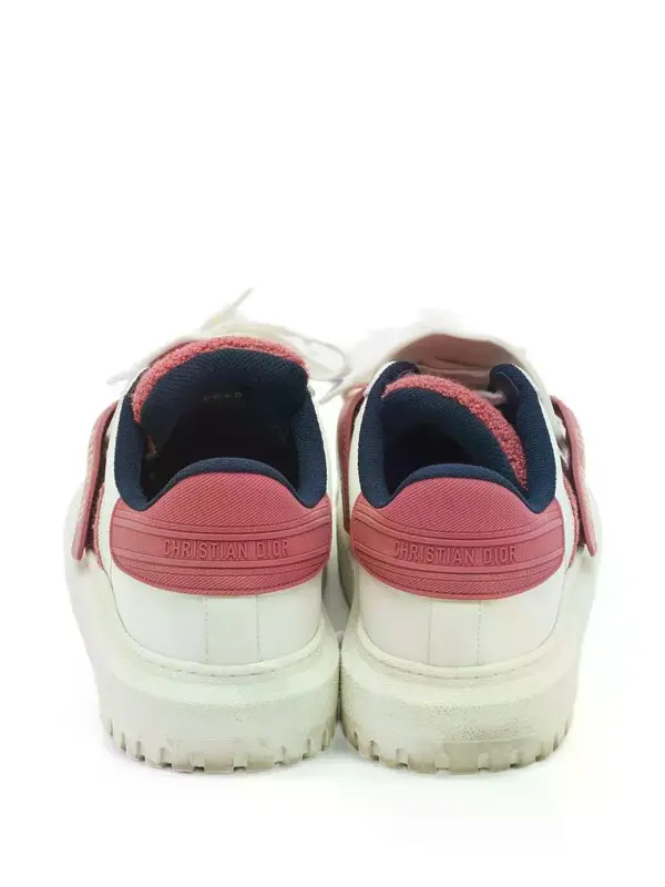 Dior Lace-up Leather Sneakers
