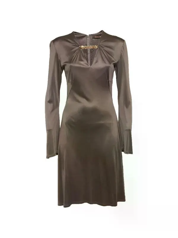 Roberto Cavalli Ruched Mini Dress