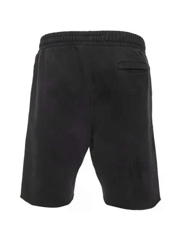 Off-White Logo-embroidered Relaxed Fit Shorts
