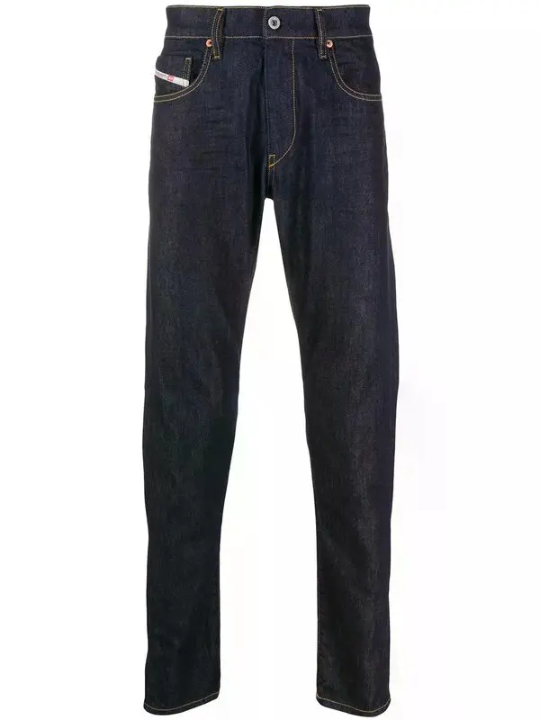 DIESEL® D-strukt Slim Fit Denim Jeans - Blue