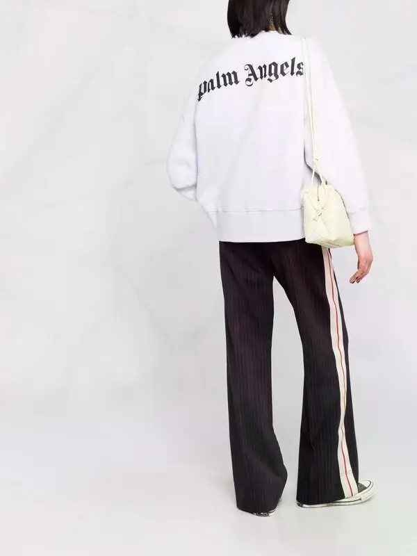 Palm Angels Logo Print Sweatshirt