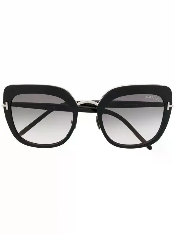 TOM FORD Oversized Cat-eye Frame Sunglasses - Black
