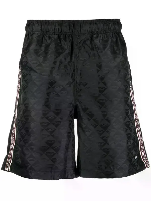 DIESEL® Jacquard Logo Motif Running Shorts