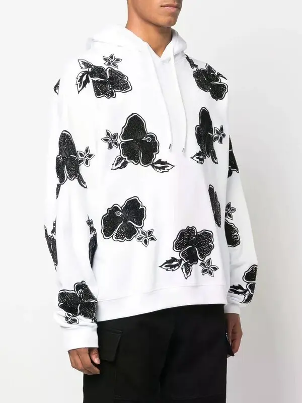 Dsquared2 Floral Print Hoodie