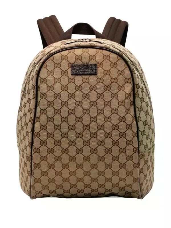 Gucci Gg Canvas Backpack