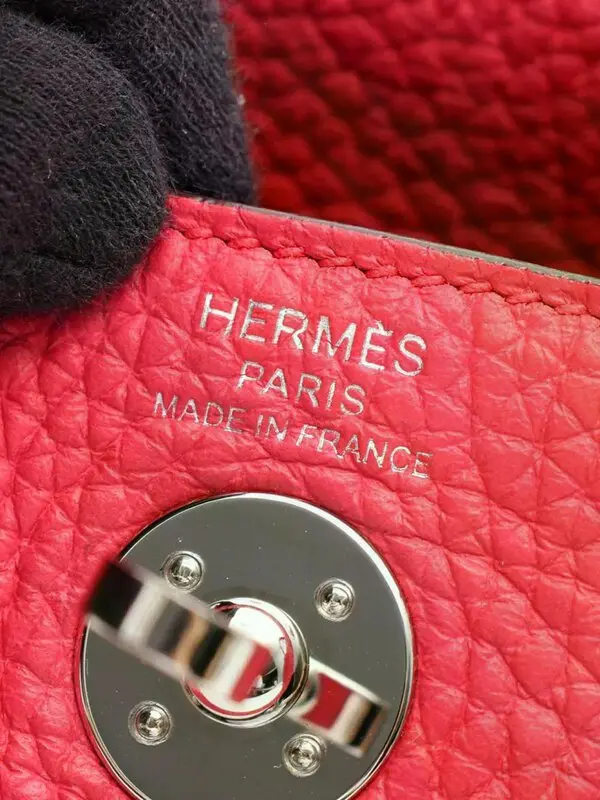 Hermès Clemence Mini Lindy Bag - Pink