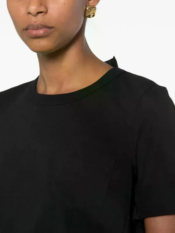 Sacai Pleated-back T-shirt