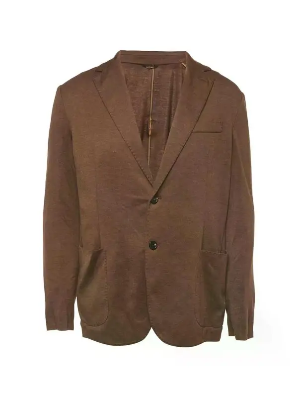 Loro Piana Sunset Wool-knit Blazer