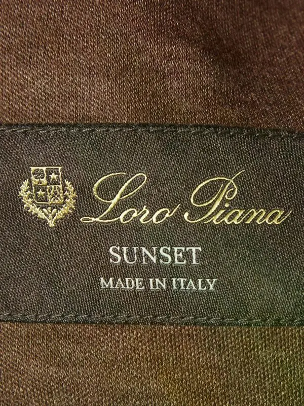 Loro Piana Sunset Wool-knit Blazer
