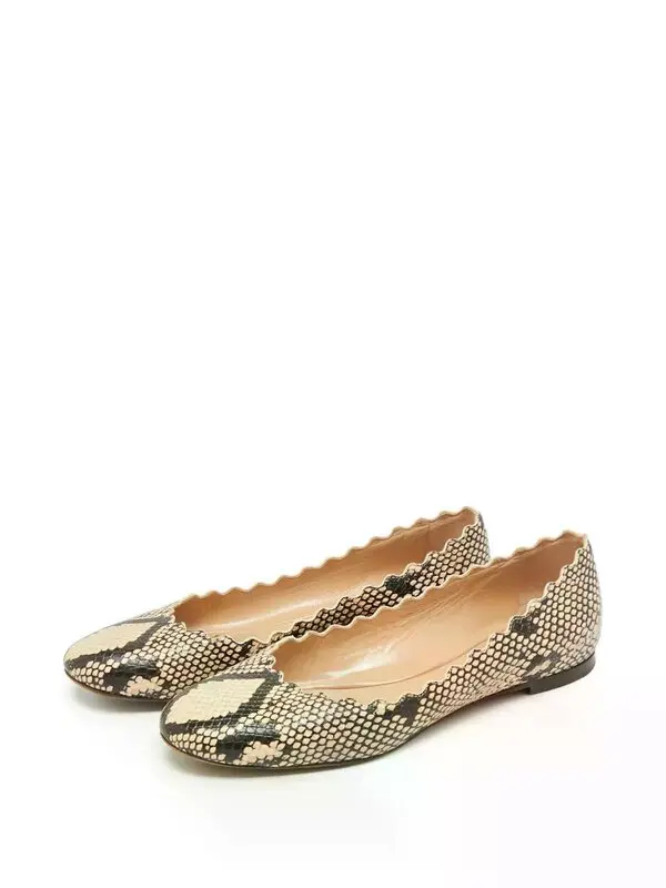 Chloé Lauren Ballet Flats - Neutrals
