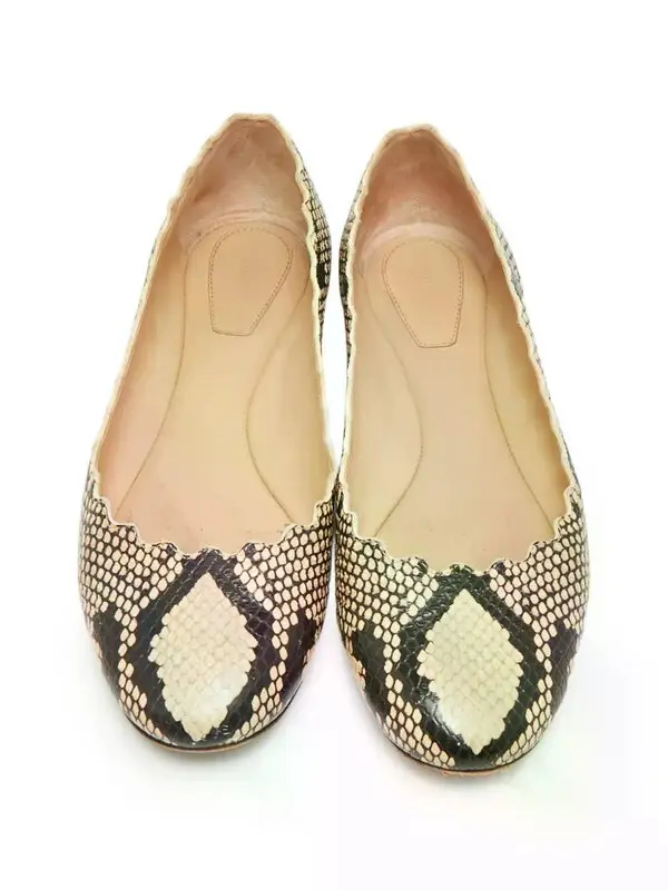Chloé Lauren Ballet Flats - Neutrals
