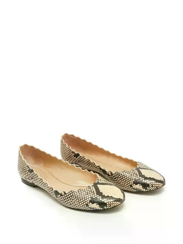 Chloé Lauren Ballet Flats - Neutrals