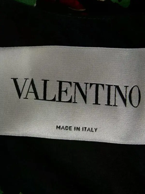 Valentino Garavani Floral Print Silk Mini Dress