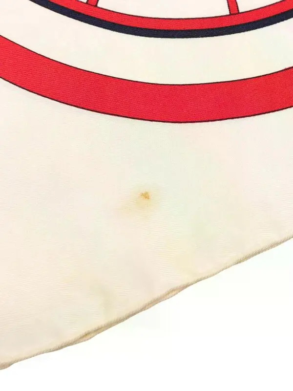 Hermès 2000-2026 Springs Silk Scarf 90 Scarves - White