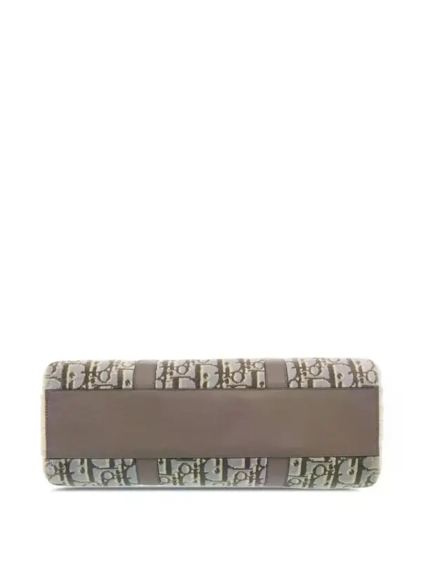 Dior Large Oblique Wool Corolle Tote Bag