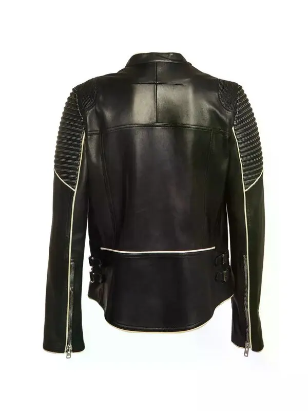 Givenchy Lambskin Biker Jacket With Zip Fastening