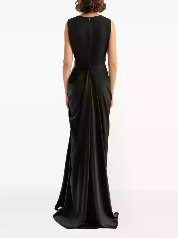 GEMY MAALOUF Sleeveless Draped Dress