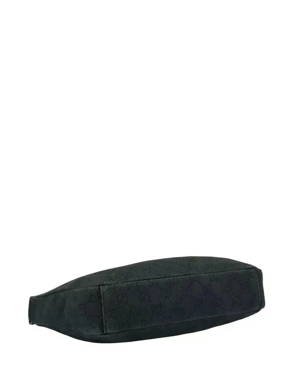 Gucci Gg Canvas Crossbody Bag - Black