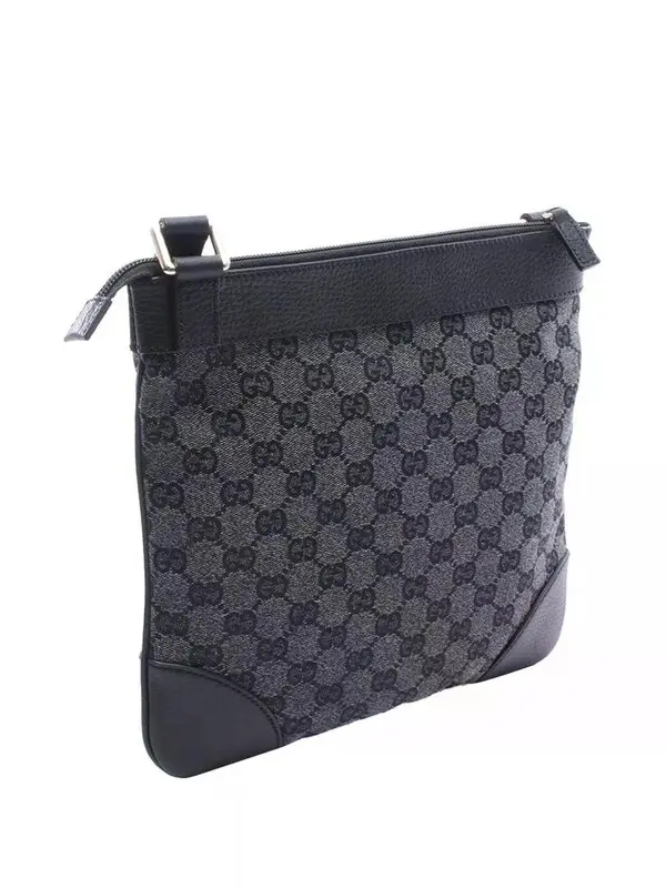 Gucci Gg Canvas Nailhead Crossbody Bag