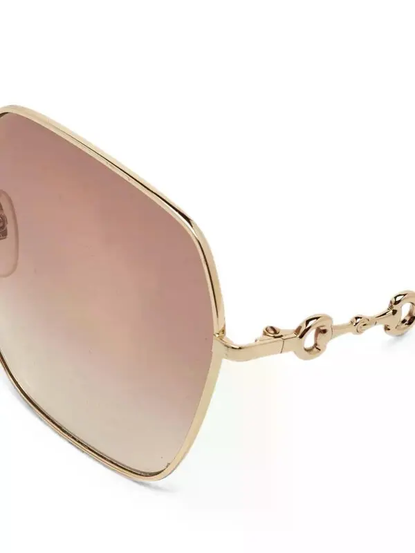 Gucci Horsebit Detail Sunglasses