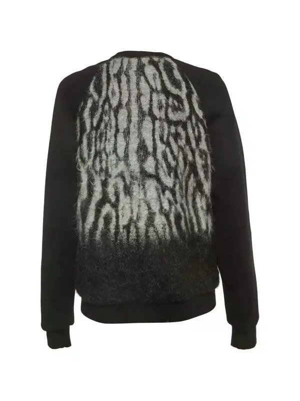 Roberto Cavalli Mohair-blend Jersey Jacket