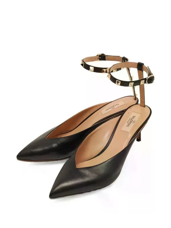 Valentino Garavani Rockstud Hyper Ankle Strap Pumps
