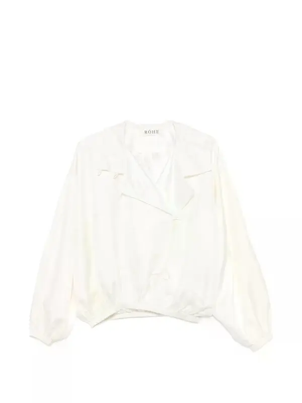 RÓHE Silk Blouson Jacket