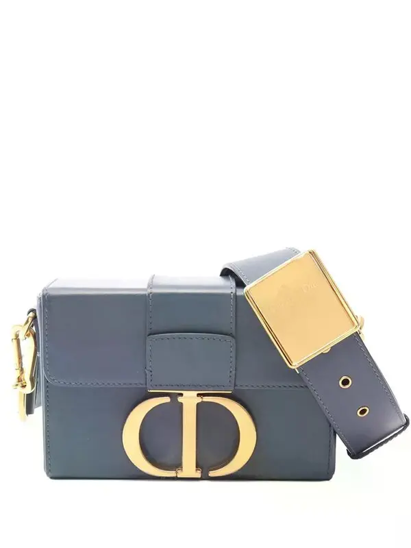 Dior 30 Montaigne Box Bag - Blue