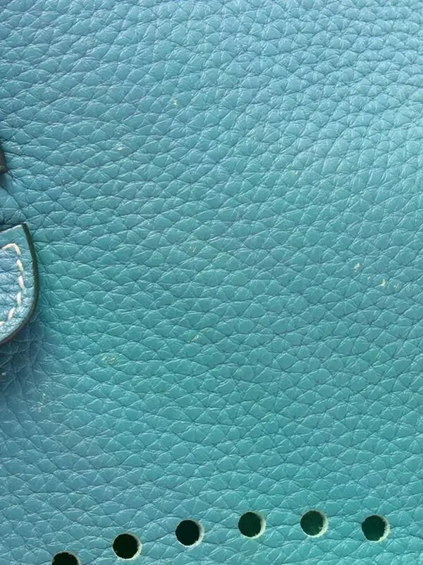 Hermès Clemence Evelyne Pm Bag - Blue