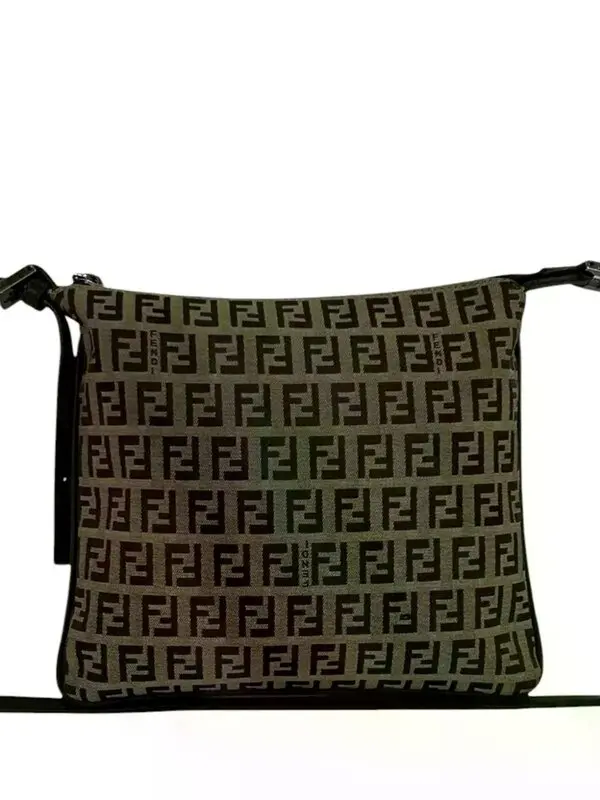 Fendi Zucchino Canvas Crossbody Bag