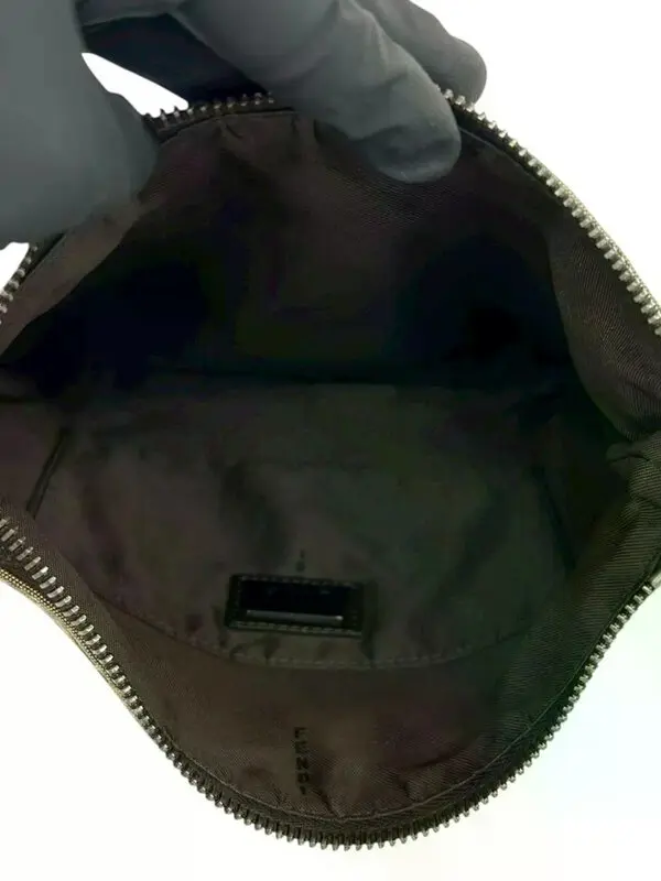 Fendi Zucchino Canvas Crossbody Bag