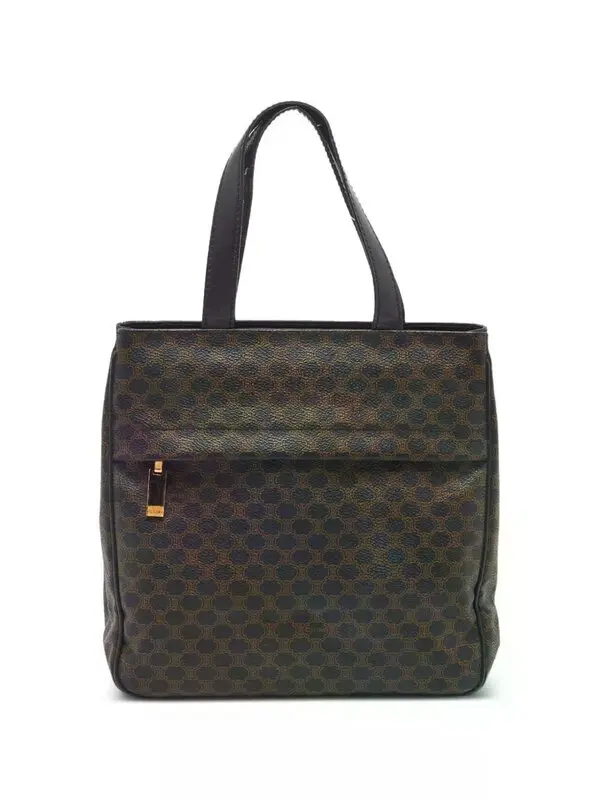 Celine Macadam Tote Bag - Brown