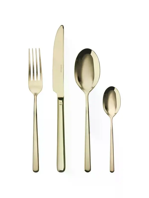 SAMBONET Linear Cutlery - Gold