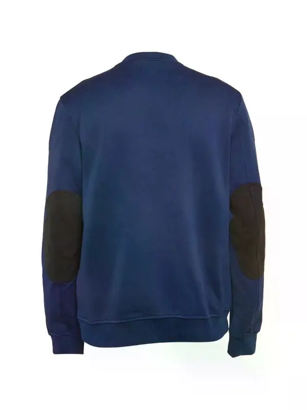 Versace Medusa Leather-trim Sweatshirt
