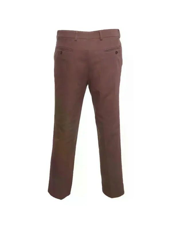 Hermès Pleated Cotton Drill Trousers