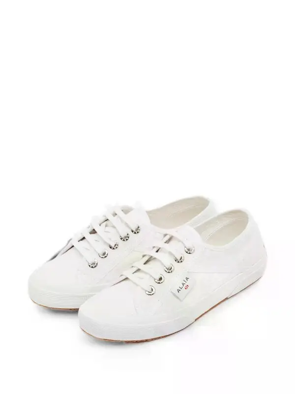 Alaïa Superga Canvas Sneakers