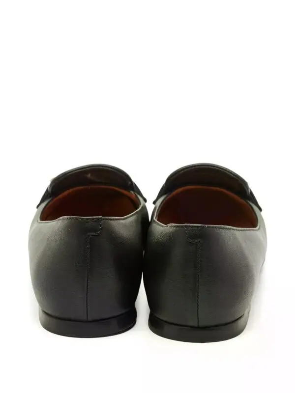 TOD'S Chain-link Leather Ballet Flats